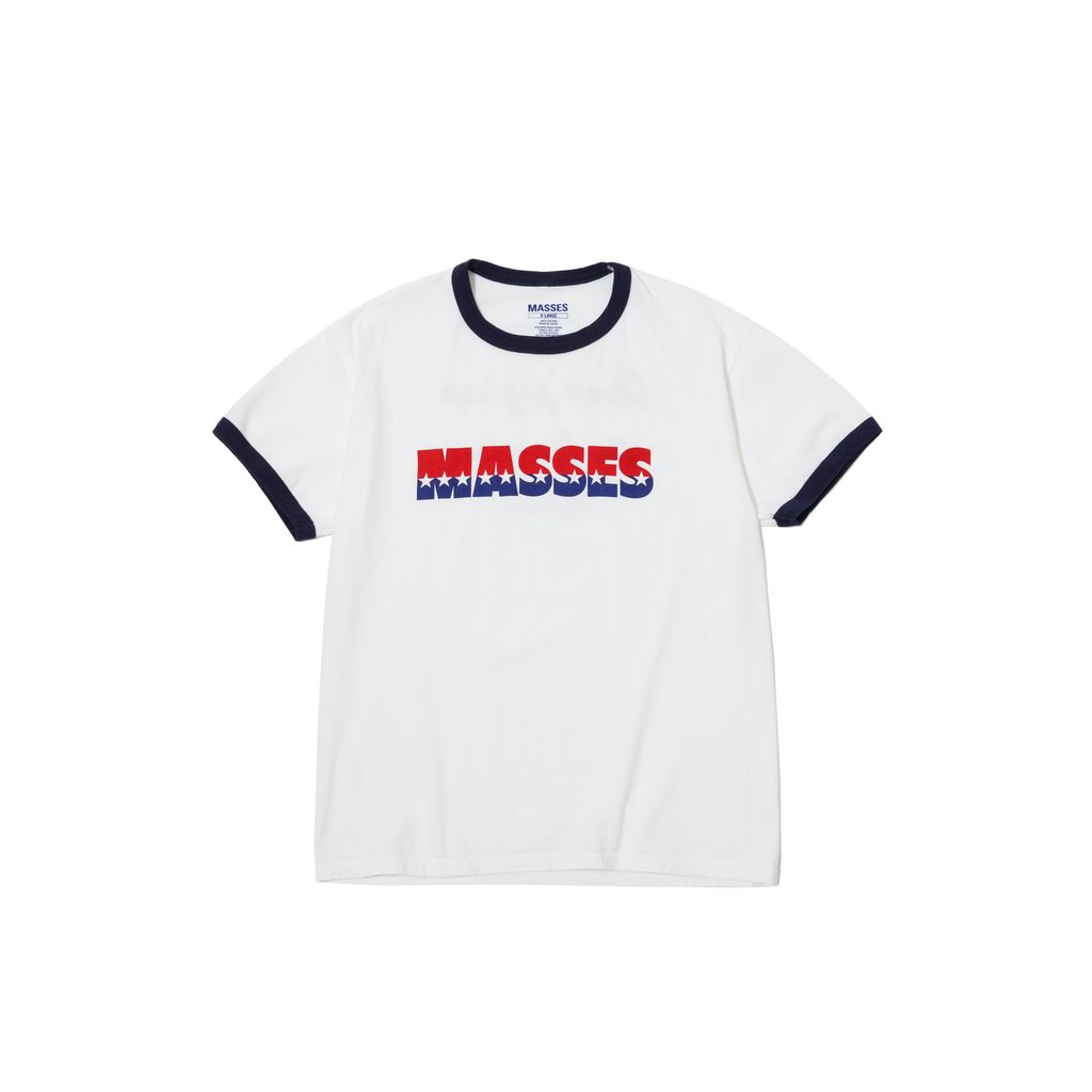 MASSES RINGER T-SHIRT STAR – MAROON WEBSTORE